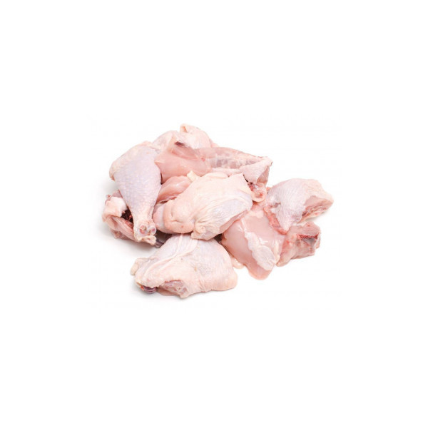 Cosce di pollo, ali e collo