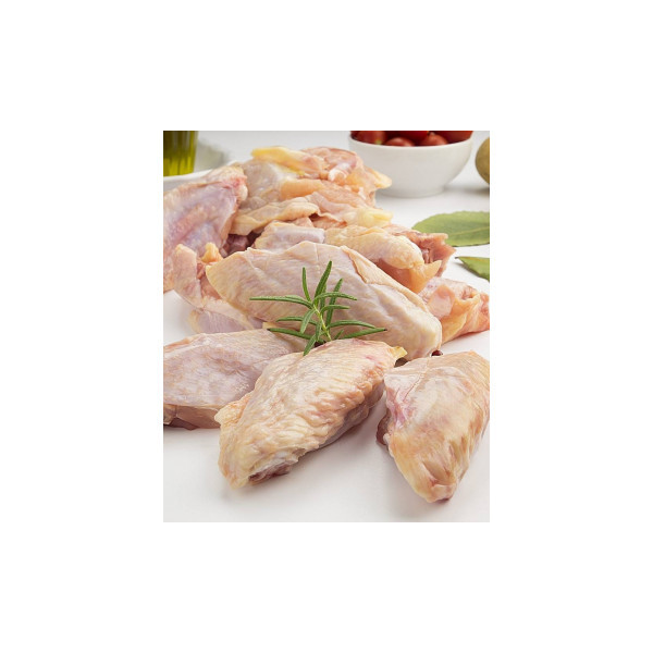 Cosce di pollo, ali e collo